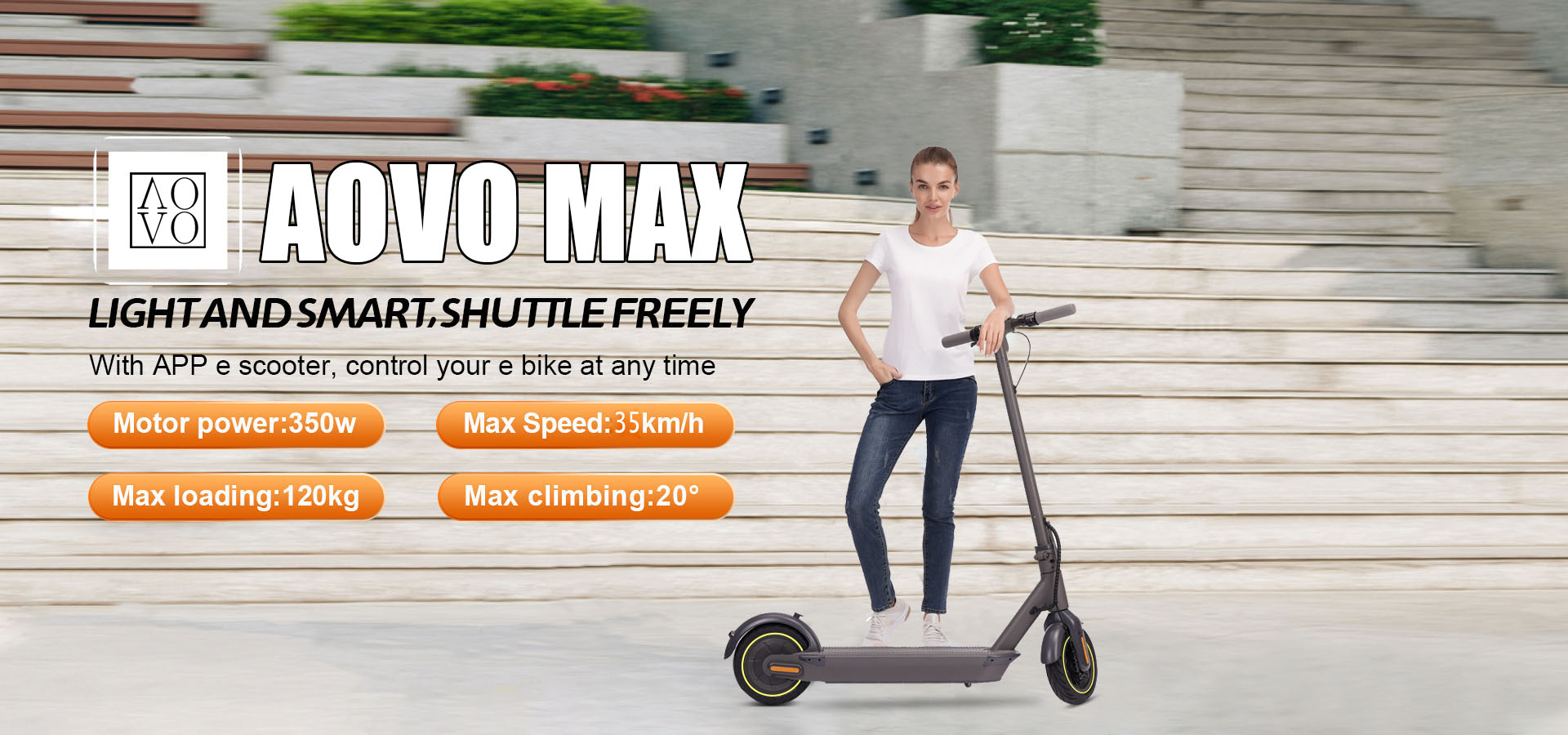 AOVO®Max, New energy, New lifestyle | AOVO®official electric scooter store